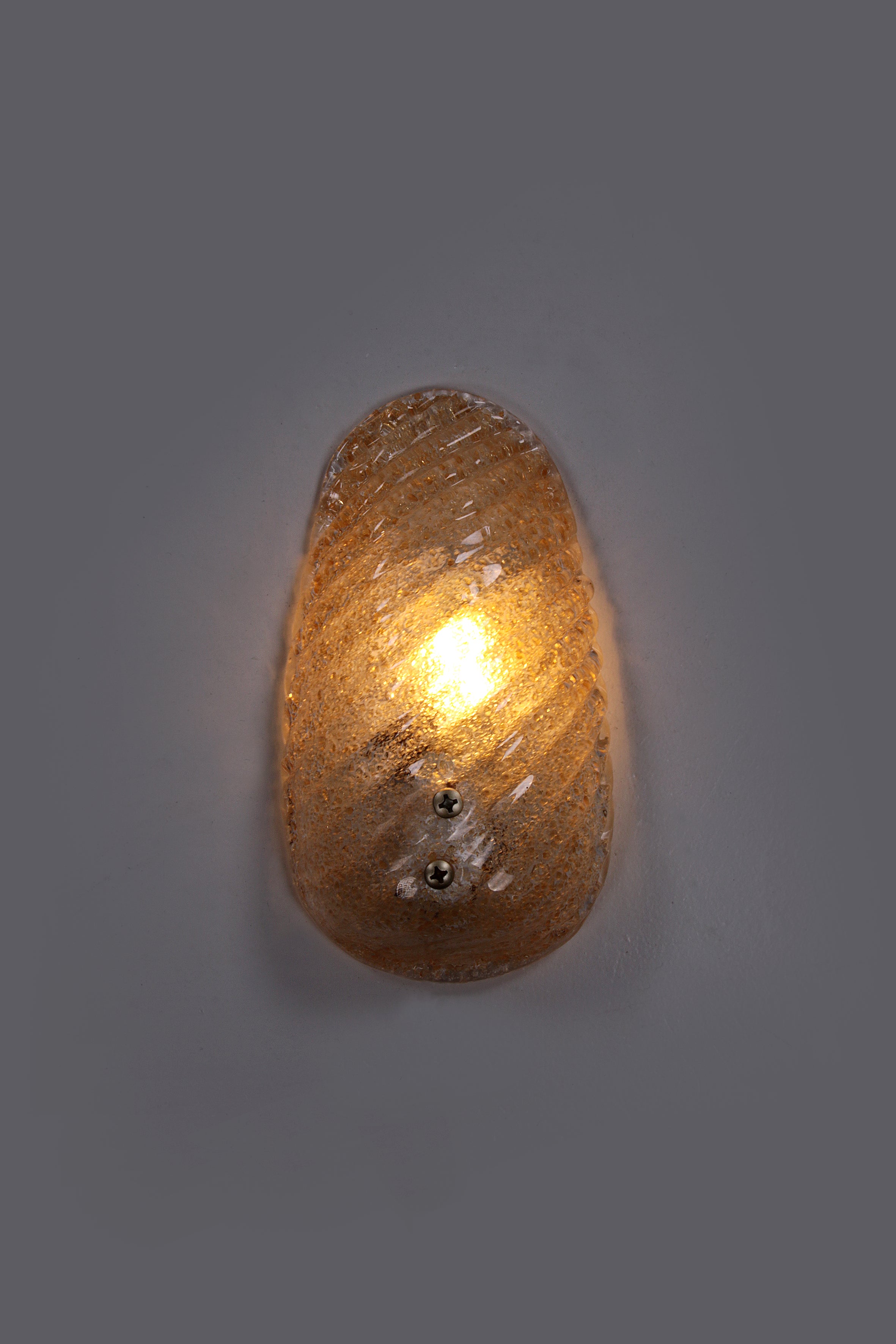 Shell Model Wall Lamp by Barovier & Toso (1960, Italy) – Timeless-Art