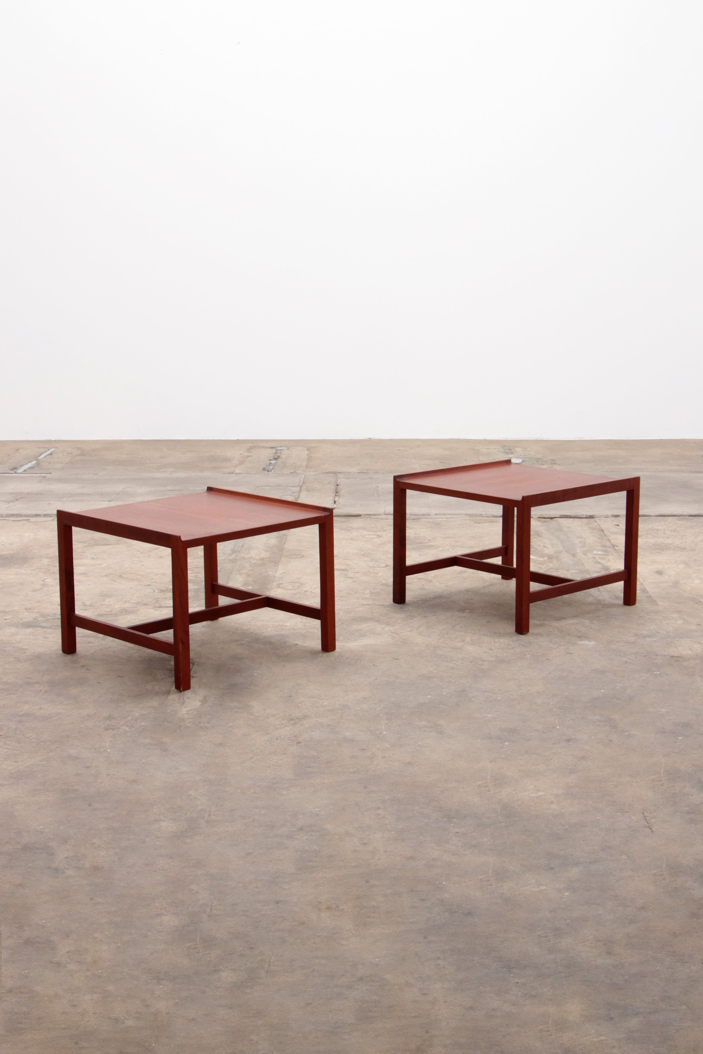 Mid-Century Danish Teak Side Tables by Illums Bolighus – Timeless-Art